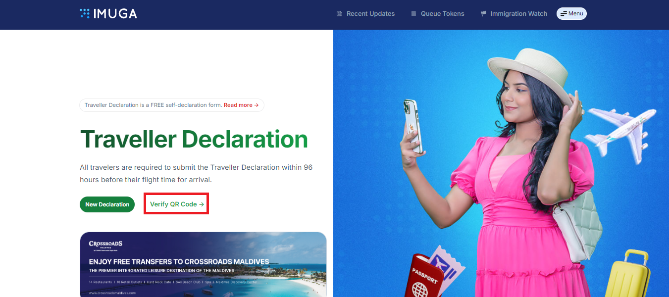 IMUGA(イムガ)登録方法～モルディブ旅行に必須～ - 準富裕層からのFIRE